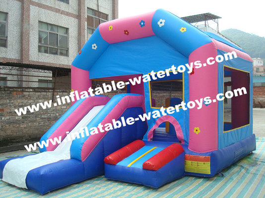 0.55mm PVC Tarpaulin Inflatable Combo Bouncer for Bouncy , Slide and Jumping