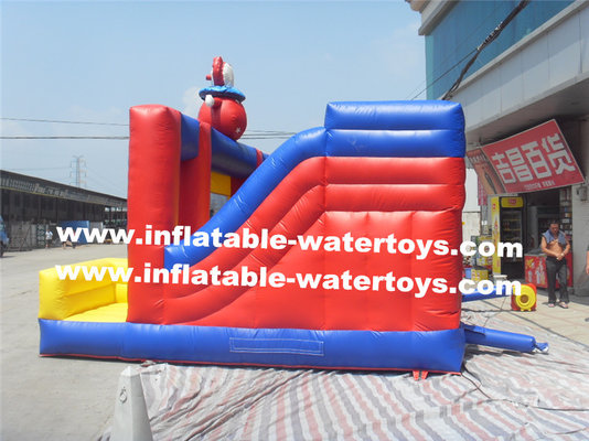 Clown 0.55mm PVC Tarpaulin Inflatable Combo Bouncer for Outdoor Amusement