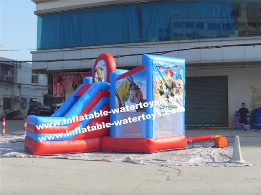 Shrek Commercial PVC Inflatable Water Trampoline Combo Bouncer