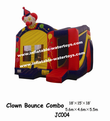 Giant Monkey PVC Tarpaulin Inflatable Combo Bouncers for Amusement
