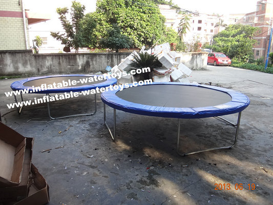 0.55mm PVC Tarpaulin Inflatable Volleyball Game for Inflatable Sports Game with Stainless Steel Trampoline