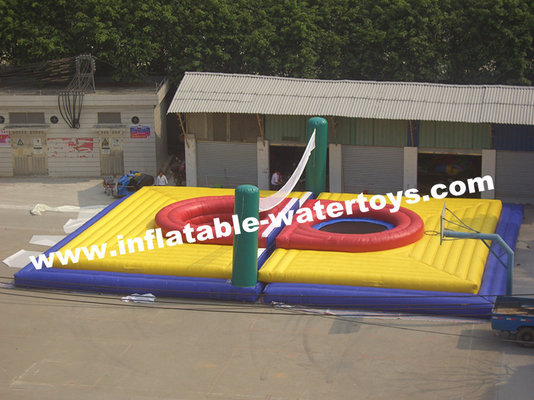 Good Quality 0.55mm PVC Tarpaulin Colorful Inflatable Sports Games