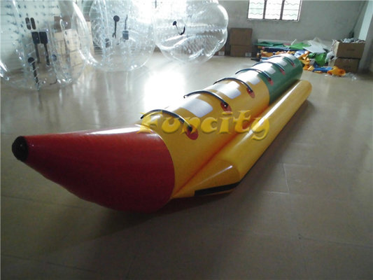 Customized Durable Inflatable Banana Boat Fly Fish For Water Games