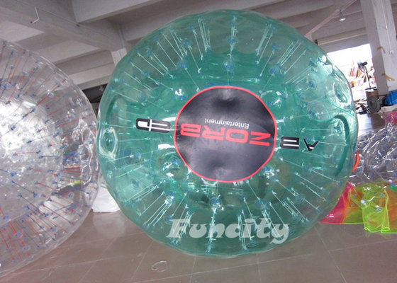 Exciting Colorful Rolling Dia 2.6M TPU / PVC Inflatable Zorb Ball for Land and Water with Unique Design