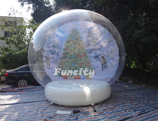 0.9mm PVC Tarpauline Inflatable Snow Globe