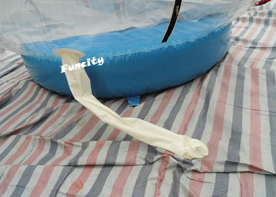 OEM PVC Tarpaulin PVC Dome Inflatable Snow Globe for Christmas Decoration