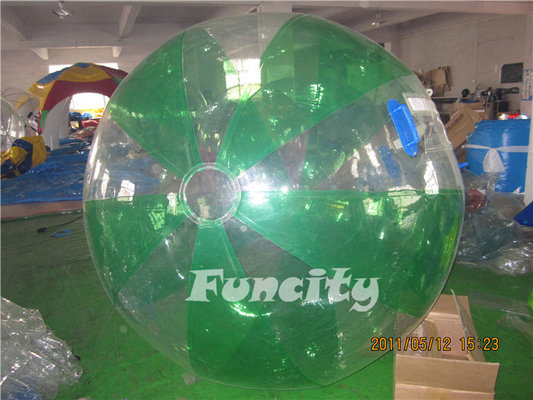 Green and Clear Color OEM PVC or 0.8MM TPU Inflatable Water Walking Ball for Water Sports Games