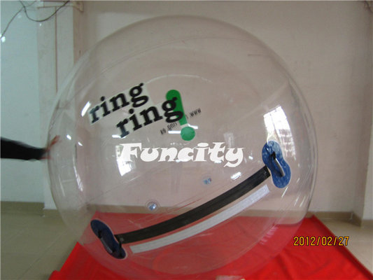 Custom Logo Transparent Large Human Sphere 0.8MM Water Walking Ball PVC Inflatable