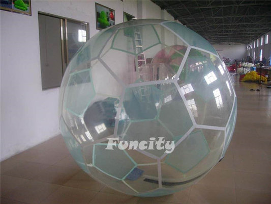 OEM Giant Human Sphere Inflatable Soccer Walking On Water Ball 0.8MM TPU
