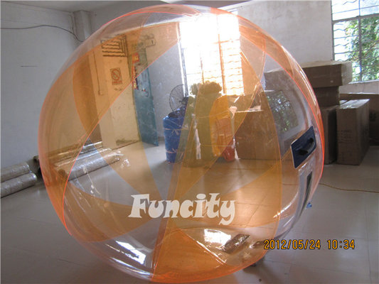 Colorful 0.8MM PVC Huge Human Sphere Inflatable Walk On Water Ball  for Kids