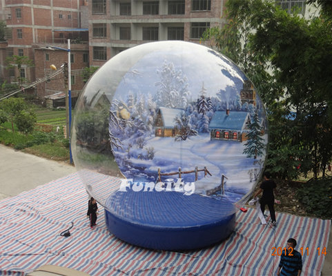 PVC Dome Inflatable Snow Globe