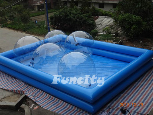 Good Quality Transparent Inflatable Aqua Walking Ball with Water Pool for Kids and Adults