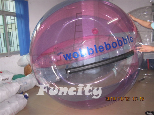PVC or TPU Transparent Huge Human Sphere Inflatable Walk On Water Ball
