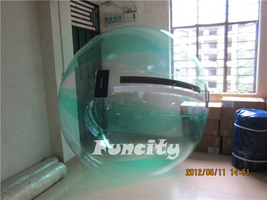 TPU Human Sphere Inflatable Water Walking Ball with TIZIP zipper for kids and adults