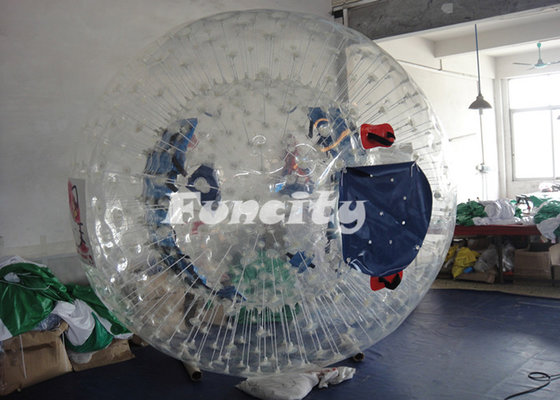 0.8 / 1.0mm PVC / TPU Soccer Football Inflatable Zorb Ball Grassplot Human Hamster Ball