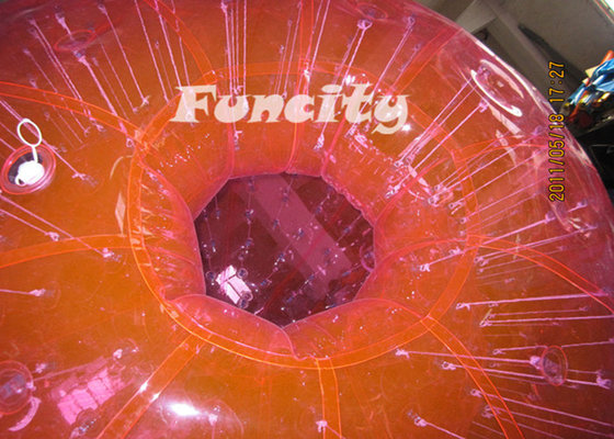 Exciting Colorful Rolling Dia 2.6M TPU / PVC Inflatable Zorb Ball for Land and Water with Unique Design