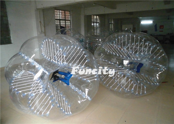 Custom Transparent TPU Body Zorb Ball Bubble Inflatable For Football Game