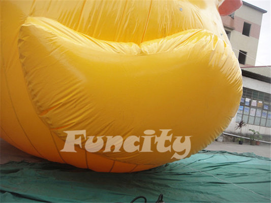 Inflatable Outdoor Water Toys 0.9mm PVC Tarpaulin Hongkong Yellow Duck