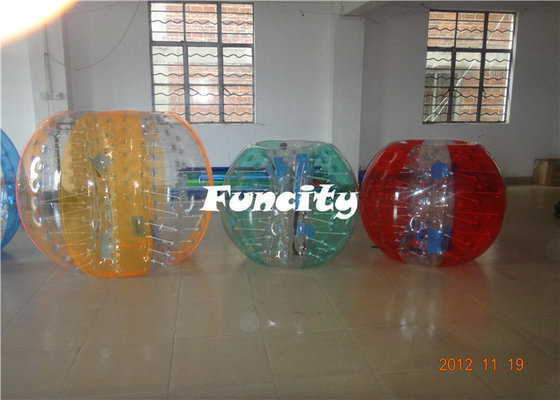 Custom Made Colorful Inflatable Bumper Ball , Adult Body Zorb Ball CE SGS