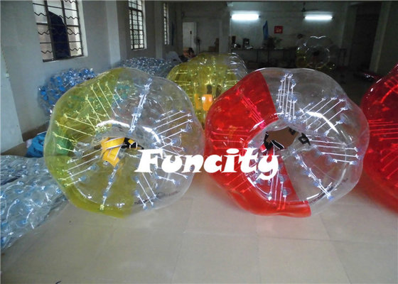 Flexibility Colorful PVC TPU Inflatable Bumper Ball Body Zorbs For Outdoor Sports Games