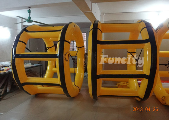 0.9mm Waterproof Inflatable Water Roller with Silk Printing for Adults and Kids Entertainment