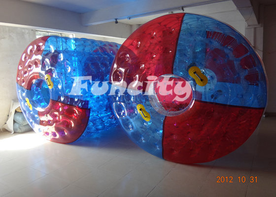 Inflatable 1.0MM Thickness Water Roll Ball PVC TPU For Children