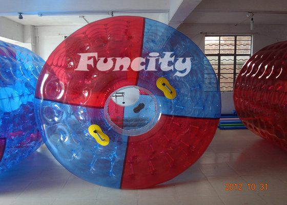 Inflatable 1.0MM Thickness Water Roll Ball PVC TPU For Children