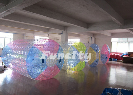 Multiple Color Inflatable Water Roller with Colourful Cable Loop for Kids and Adults