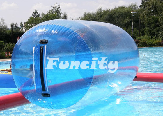 Colorful Single Layer Inflatable Water Roller with TIZIP Zipper and Velcro