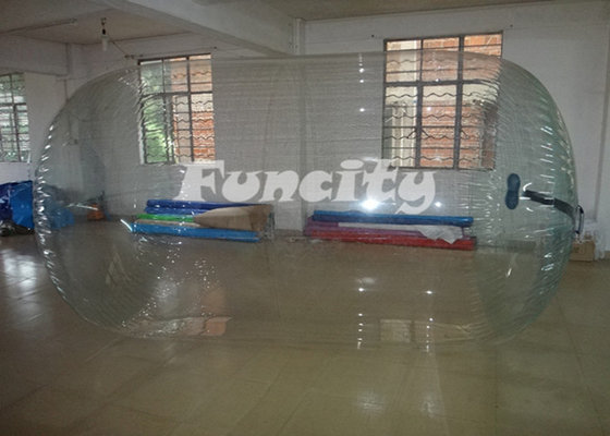 Single Layer Inflatable Water Roller Transparent With Tizip Zipper And Velcro
