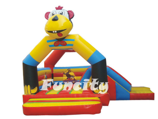 Giant Monkey 0.55mm PVC Tarpaulin Inflatable Bouncer for Amusement