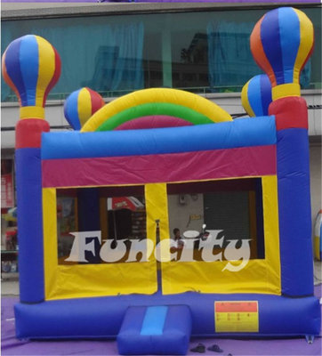 Durable 0.55mm PVC tarpaulin kids inflatable jumping castle for festival entertainment