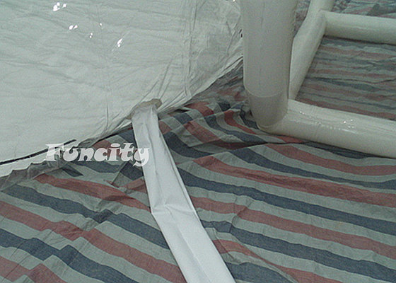 Large Inflatable Bubble Tent With Tunnels ,  Durable PVC Tarpaulin Bubble Show