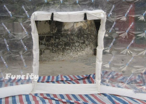 Family PVC Inflatable Dome Bubble Tent Customized 3 - 6m Diameter