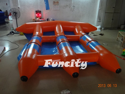 Towable 0.9 PVC Tarpaulin Inflatable Fly Fish For Kids And Adults