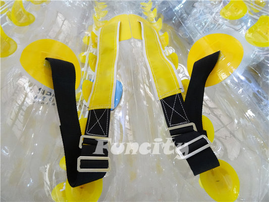 Blue Pvc / Tpu Inflatable Bumper Ball For Kids And Adult 1.0mm Thickness