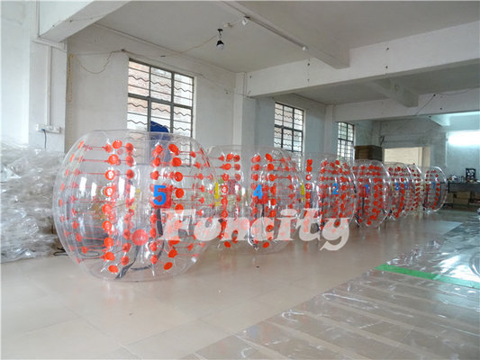 Adult PVC / TPU Body Zorb Ball 1.0MM Thickness With 1.5m And 1.8m Diameter