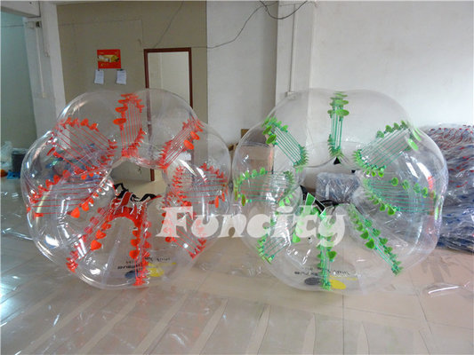 Adult PVC / TPU Body Zorb Ball 1.0MM Thickness With 1.5m And 1.8m Diameter