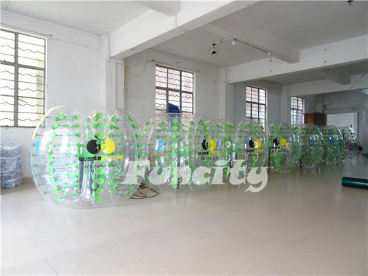 Adult PVC / TPU Body Zorb Ball 1.0MM Thickness With 1.5m And 1.8m Diameter