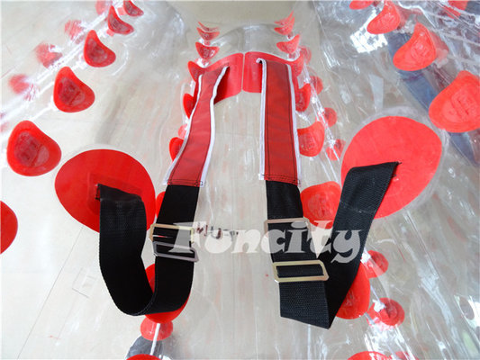 Customized TPU Inflatable Bumper Ball , Large Kids Bubble Football