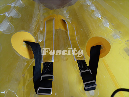 Durable Yellow Blue TPU Sumo Ball Sports Type For Kids / Adult