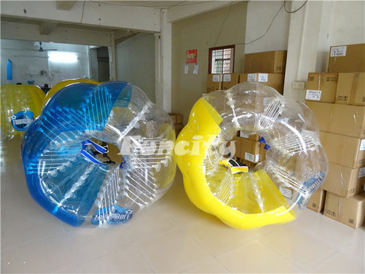 Durable Yellow Blue TPU Sumo Ball Sports Type For Kids / Adult