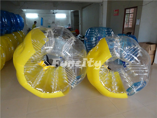 Durable Yellow Blue TPU Sumo Ball Sports Type For Kids / Adult