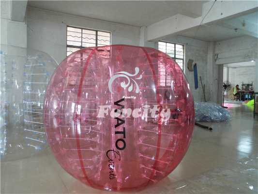 PVC / TPU Colorful Inflatable Bumper Ball , Giant Knocker Soccer Balls