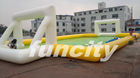 Sealed Inflatable Football Games Inflatable Football Pitch Logo Printed