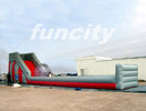 0.55mm PVC Tarpaulin Inflatable Zorbing Ramp with Long Slide Inflatable Zorb Ball