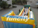 0.55mm PVC Tarpaulin Inflatable Zorbing Ramp with Long Slide Inflatable Zorb Ball