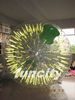 Green color Giant Inflatable Zorb Ball 1.0 MM PVC material for Entertainment