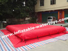 Red Plato PVC Tarpaulin Inflatable Water Pool 0.9MM for Water Roller