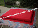 Red Plato PVC Tarpaulin Inflatable Water Pool 0.9MM for Water Roller